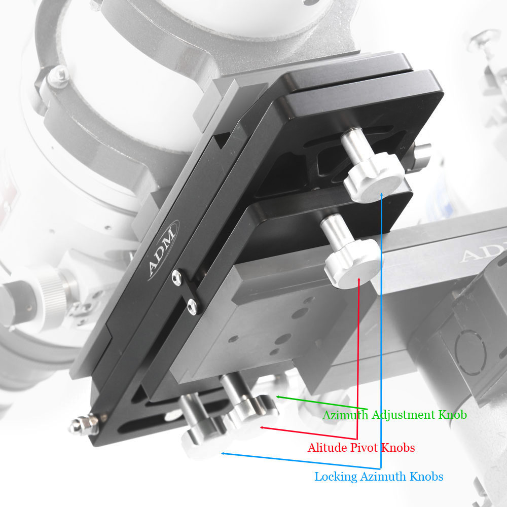 ADM Dual Rig Telescope Alignment Saddle | First Light Optics